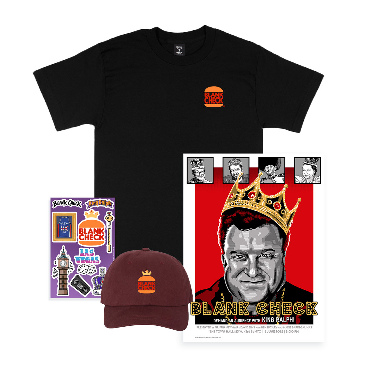 Blank Check Streaming Ticket + Merch Bundle – StagePilot